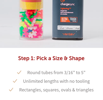 Plastic Tube Packaging Containers - VisiPak | Clear Plastic Packaging ...
